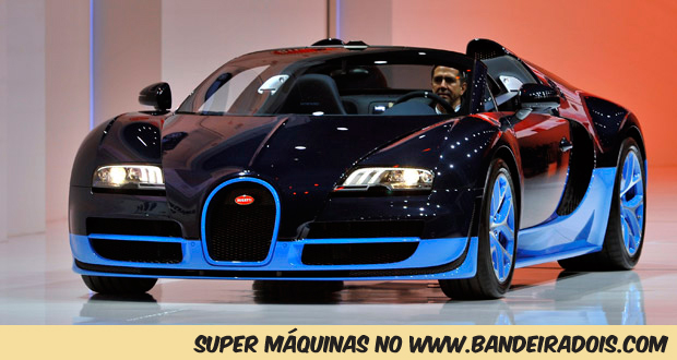 A nova versão do Bugatti Veyron